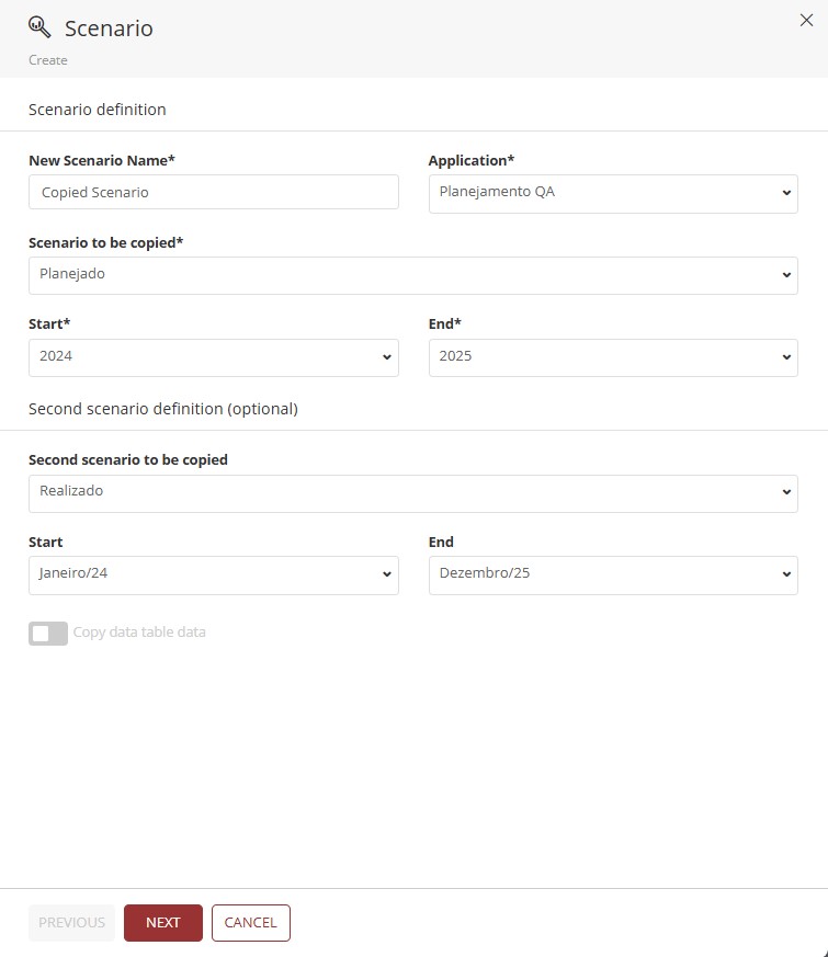 Scenario Creation | T6 Help Center